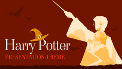 Free - Harry Potter Presentation Theme for PowerPoint and Google Slides ...