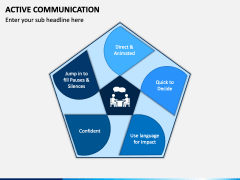 Active Communication PowerPoint and Google Slides Template - PPT Slides