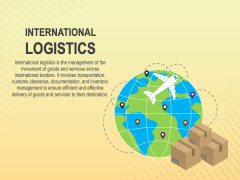 International Logistics PowerPoint and Google Slides Template - PPT Slides