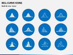 Bell Curve Icons for PowerPoint and Google Slides - PPT Slides