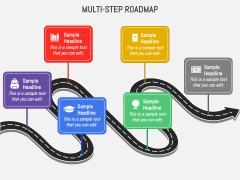 Multi-Step Roadmap PowerPoint and Google Slides Template - PPT Slides
