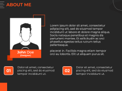 Free - Student Resume PowerPoint Template and Google Slides Theme