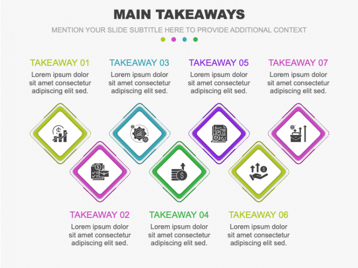 Main Takeaways PowerPoint and Google Slides Template - PPT Slides
