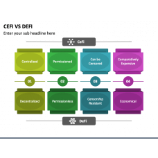 NFT Vs DeFi PowerPoint Template and Google Slides Theme