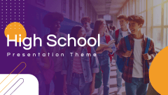 Free - High School Presentation Theme for PowerPoint and Google Slides