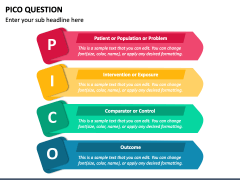 PICO Question PowerPoint and Google Slides Template - PPT Slides
