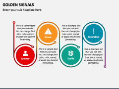 Golden Signals PowerPoint and Google Slides Template - PPT Slides
