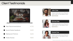 Free - Chef Portfolio PowerPoint and Google Slides Template - PPT Slides
