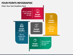 Four Points Infographic PowerPoint Presentation Slides - PPT Template