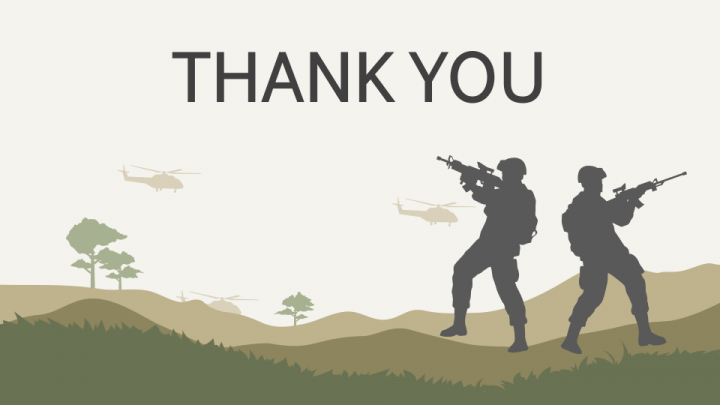 Free - Army Background Theme for PowerPoint and Google Slides - PPT Slides