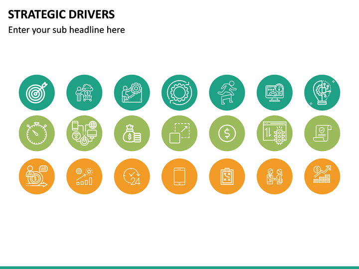 Strategic Drivers PowerPoint Template | SketchBubble