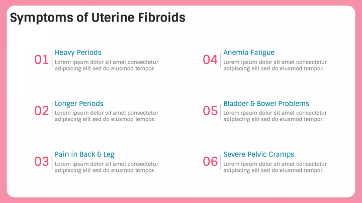 Uterine Fibroid PowerPoint and Google Slides Template - PPT Slides