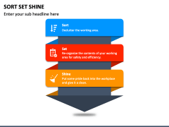 Set Sort Shine PowerPoint Template - PPT Slides