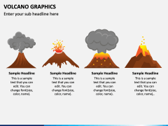 Volcano Graphics for PowerPoint and Google Slides - PPT Slides