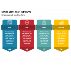 Start Stop Keep PowerPoint and Google Slides Template - PPT Slides