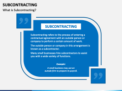 Subcontracting PowerPoint and Google Slides Template - PPT Slides