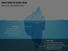 Deep Web Vs Dark Web PowerPoint Template and Google Slides Theme