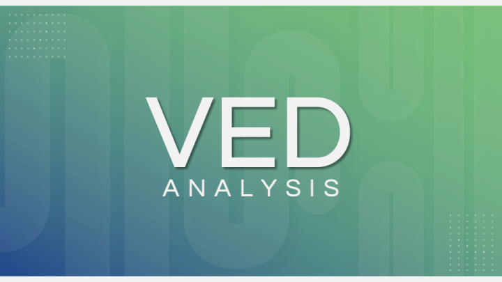 VED Analysis PowerPoint and Google Slides Template - PPT Slides