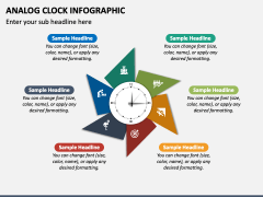 Analog Clock Infographic for PowerPoint and Google Slides - PPT Slides