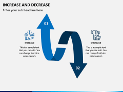 Increase and Decrease PowerPoint and Google Slides Template - PPT Slides