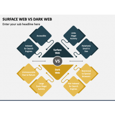 Dark Web PowerPoint Template and Google Slides Theme