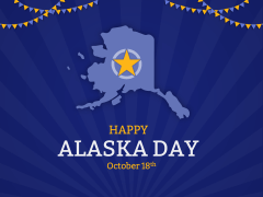 Free - Alaska Day PowerPoint Template and Google Slides Theme