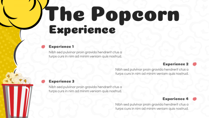 Free - Popcorn Background Theme for PowerPoint and Google Slides - PPT ...