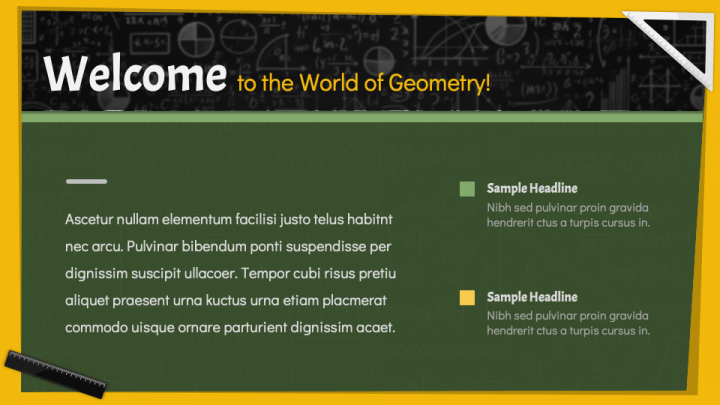 Free - Geometry - Maths for Elementary Presentation for PowerPoint and ...