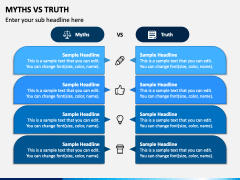 Myths Vs Truth PowerPoint and Google Slides Template - PPT Slides