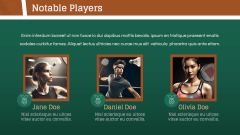 Free - Badminton Academy Theme for PowerPoint and Google Slides - PPT ...