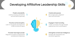 Affiliative Leadership PowerPoint and Google Slides Template - PPT Slides