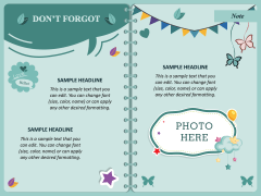Free Scrapbook Presentation Theme for PowerPoint and Google Slides