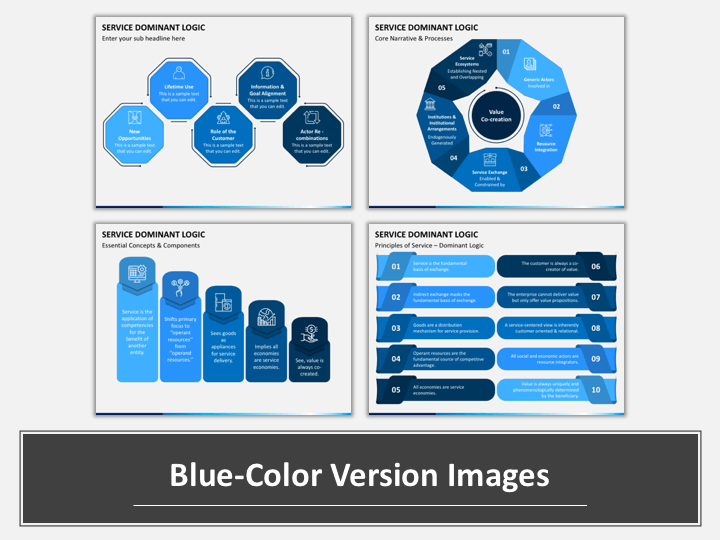 Service Dominant Logic PowerPoint and Google Slides Template - PPT Slides