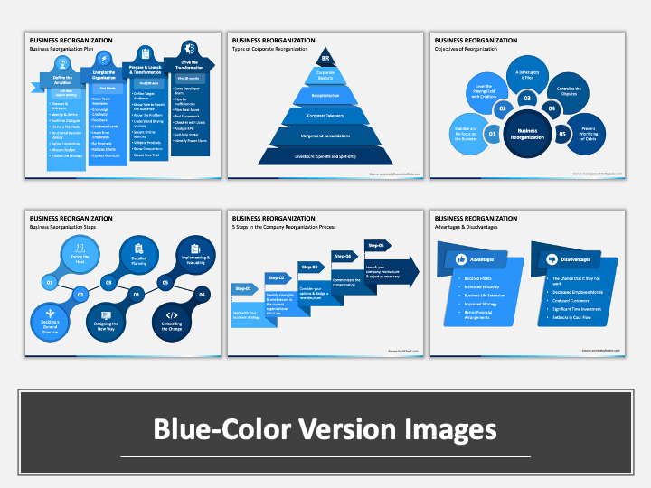 Business Reorganization PowerPoint and Google Slides Template - PPT Slides