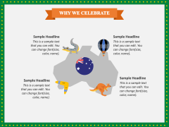 Free Australia Day PowerPoint Template and Google Slides Theme