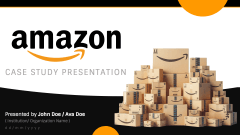 Free - Amazon Case Study PowerPoint and Google Slides Template - PPT Slides