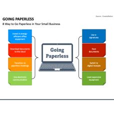 Paperless Organization PowerPoint Template and Google Slides Theme