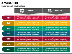 2 Week Sprint PowerPoint and Google Slides Template - PPT Slides