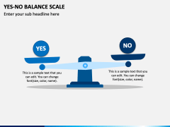 Balance Scale - Yes and No PowerPoint and Google Slides Template - PPT ...