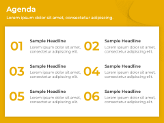 Modern Yellow Presentation Theme for PowerPoint and Google Slides - PPT ...