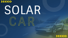Solar Car PowerPoint and Google Slides Template - PPT Slides