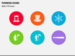 Pioneer Icons for PowerPoint and Google Slides - PPT Slides