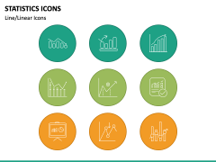 Statistics Icons for PowerPoint and Google Slides - PPT Slides