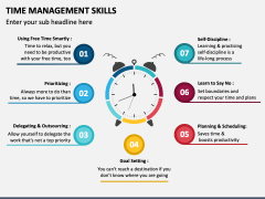 Time Management Skills PowerPoint and Google Slides Template - PPT Slides