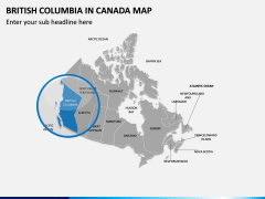 British Columbia Map for PowerPoint and Google Slides - PPT Slides