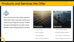 Solar Company Business Plan PowerPoint and Google Slides Template - PPT ...