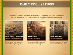 Free - Ancient India Presentation Theme for PowerPoint and Google Slides