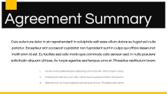 Business Agreement PowerPoint and Google Slides Template - PPT Slides