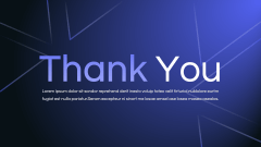 Unique Thank You Slide for PowerPoint and Google Slides - PPT Slides