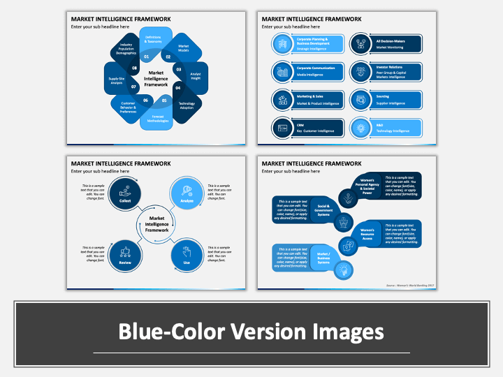 Market Intelligence Framework PowerPoint and Google Slides Template ...
